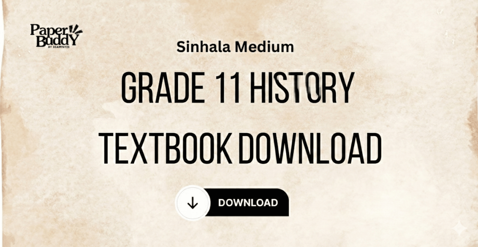 Grade 11 History Textbook Sinhala Medium – PDF Download