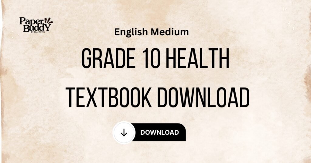 Grade 10 Science Textbook English Medium PDF Download – New Syllabus